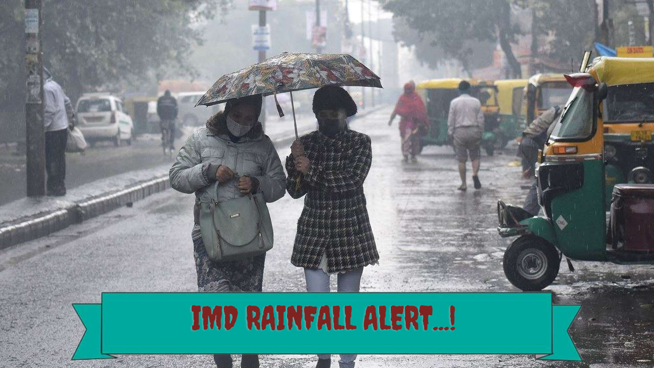 Imd Rainfall Alert Warning Of Heavy Rain In Many States Till November